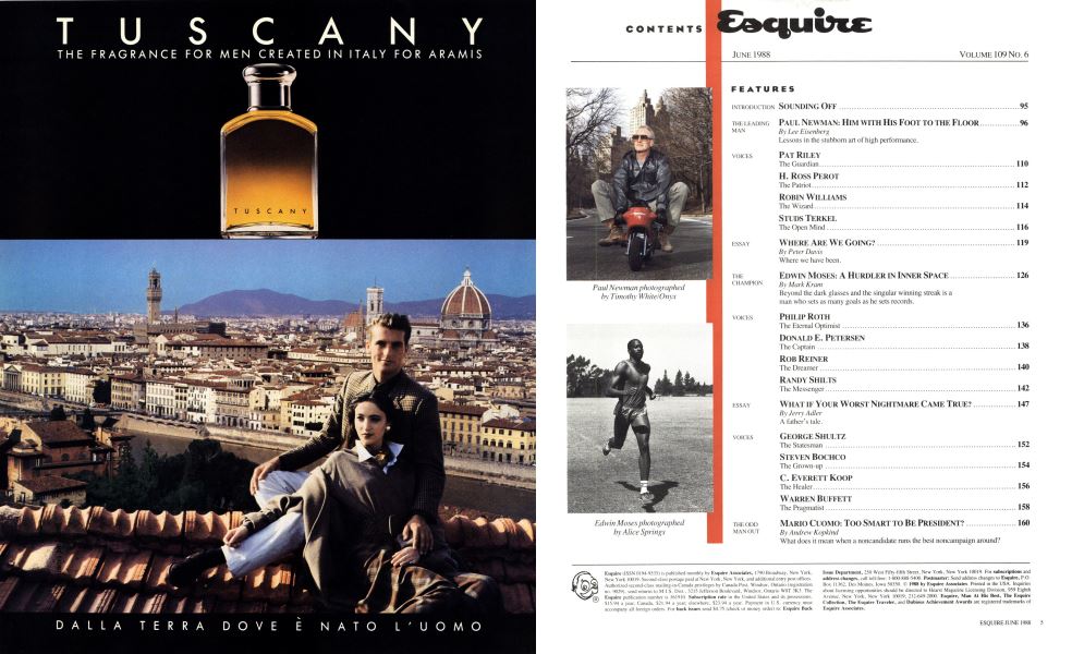 CONTENTS | Esquire | June 1988