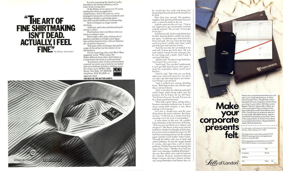 Ike Behar | Esquire | September 1988