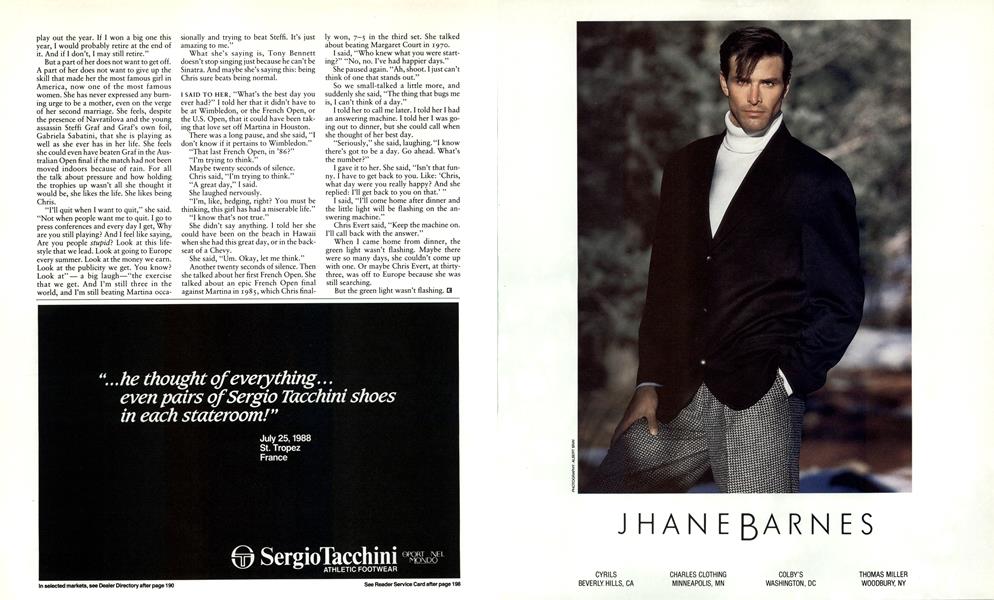 Jhane Barnes | Esquire | September 1988