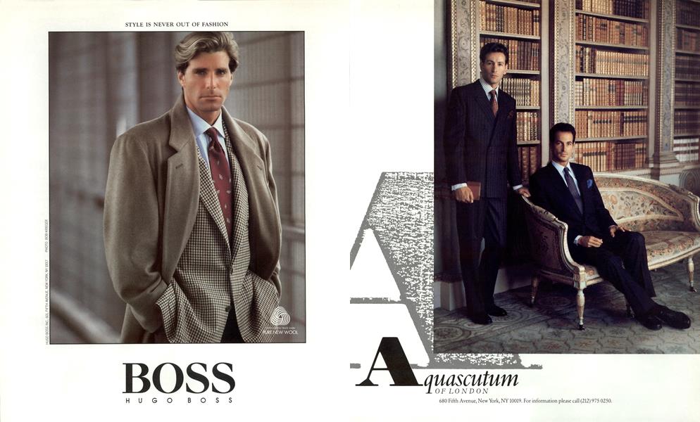 Hugo Boss | Esquire | September 1988