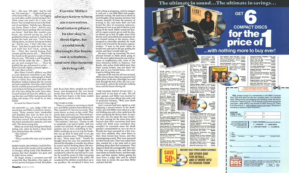 BMG Compact Disc Club | Esquire | March 1989