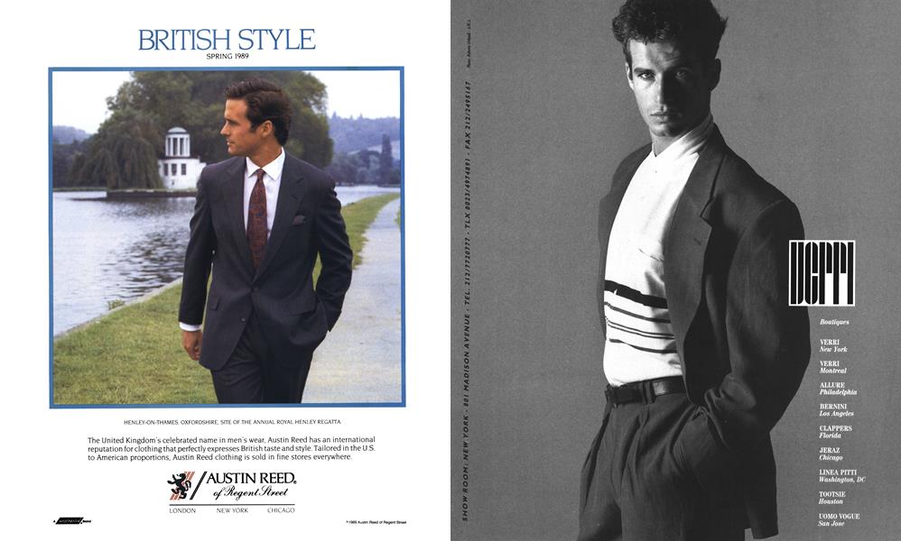 Austin Reed of | Esquire | March 1989