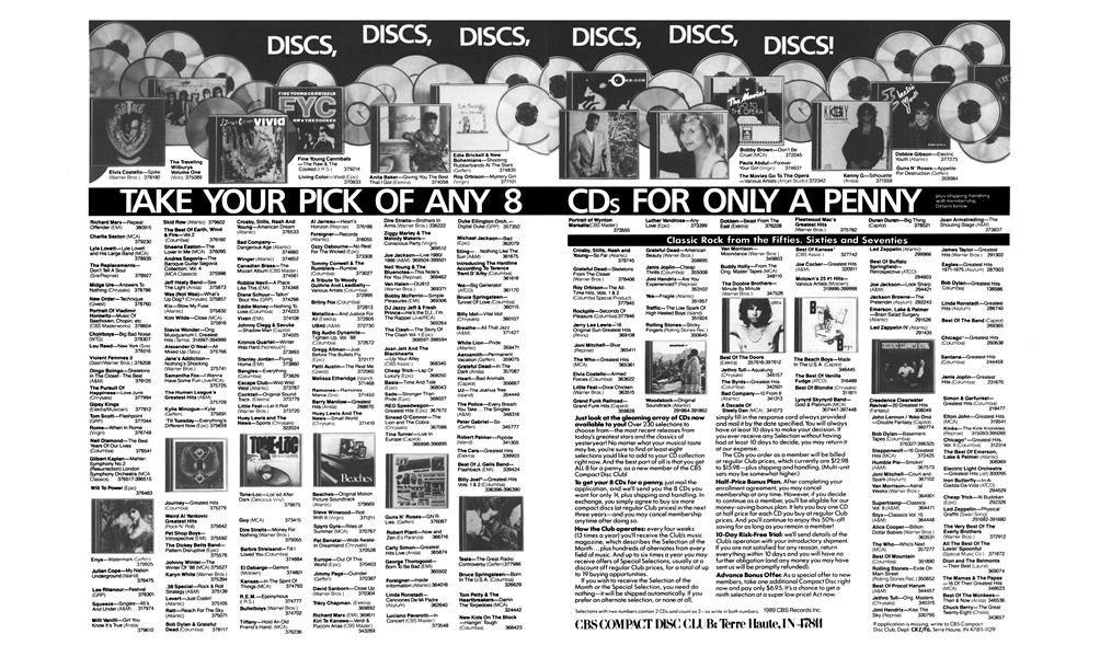 CBS Records Inc. | Esquire | July 1989