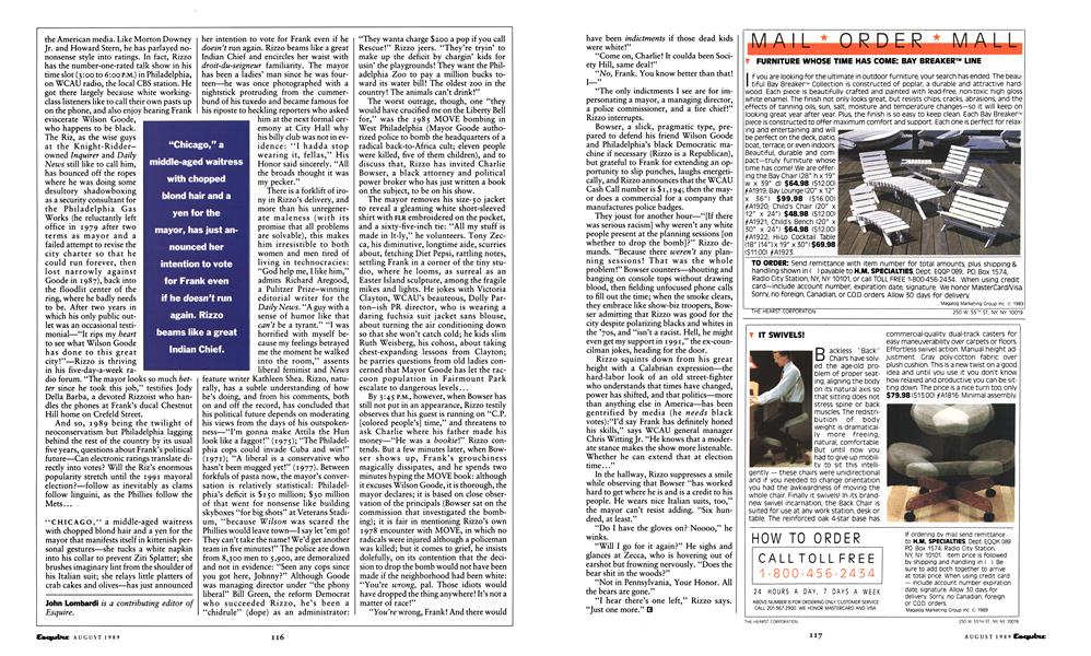 The Hearst Corporation | Esquire | August 1989