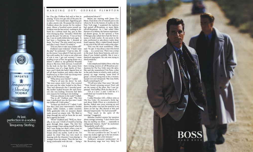 HUGO BOSS | Esquire | SEPTEMBER 1991
