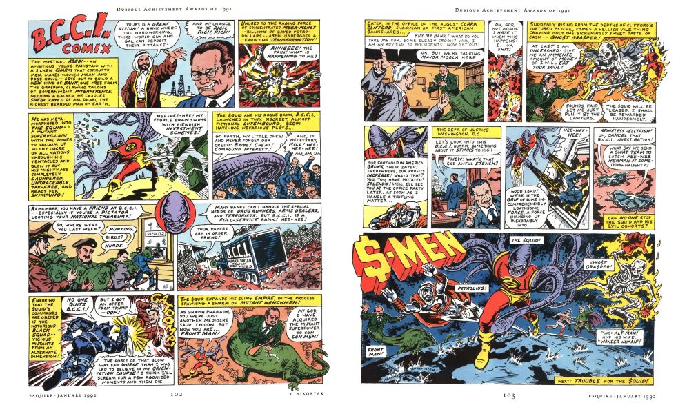 Cartoon | Esquire | JANUARY 1992