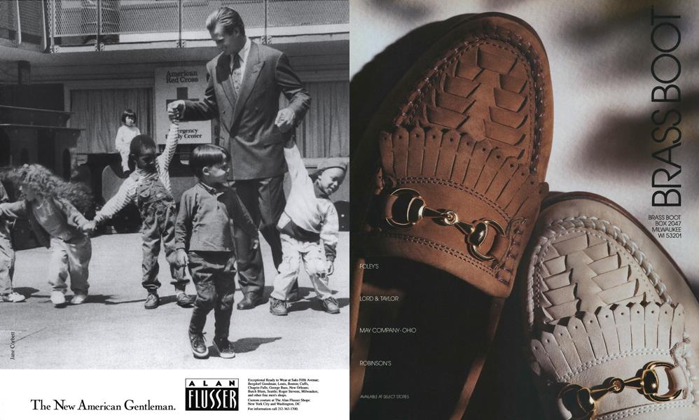 Brass Boot | Esquire | MARCH 1992