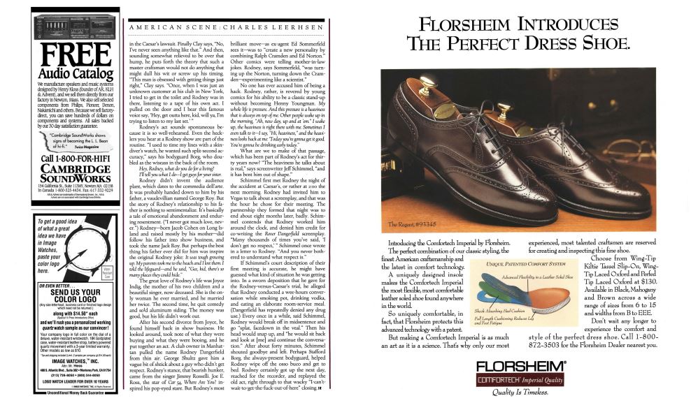 Florsheim | Esquire | MAY 1992