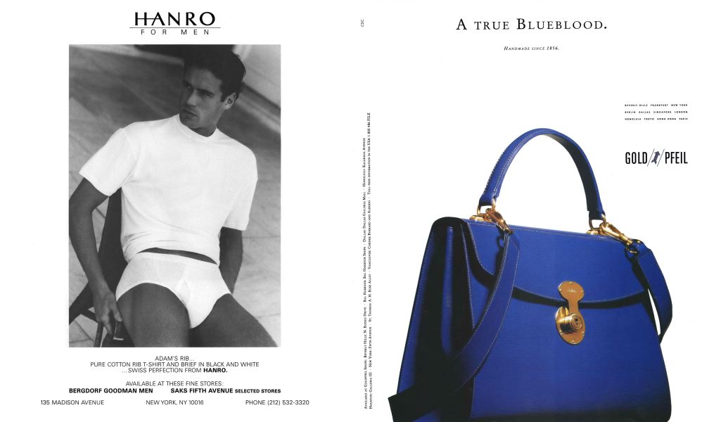 Advertisement | Esquire | MAY 1992