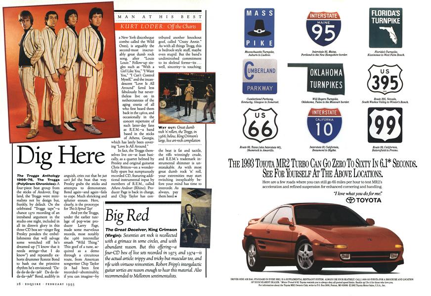 Dig Here | Esquire | February 1993