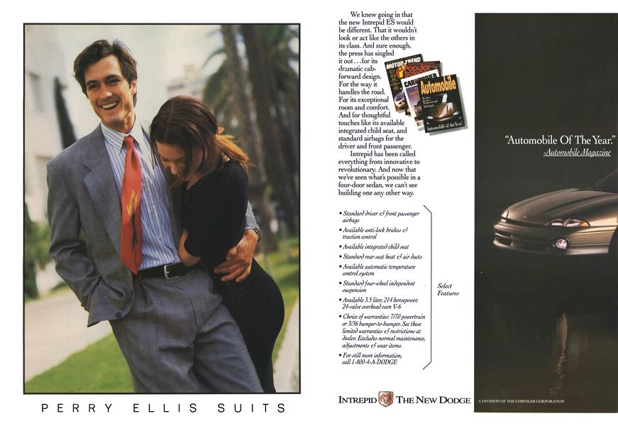 Perry Ellis Suits | Esquire | March 1993