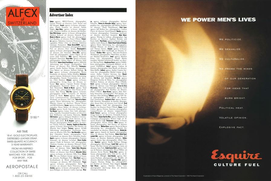 The Hearst Corporation | Esquire | Spring-Summer 1993