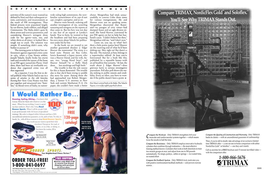 Advertisement: Road Runner Sports | Esquire | MAY 1993
