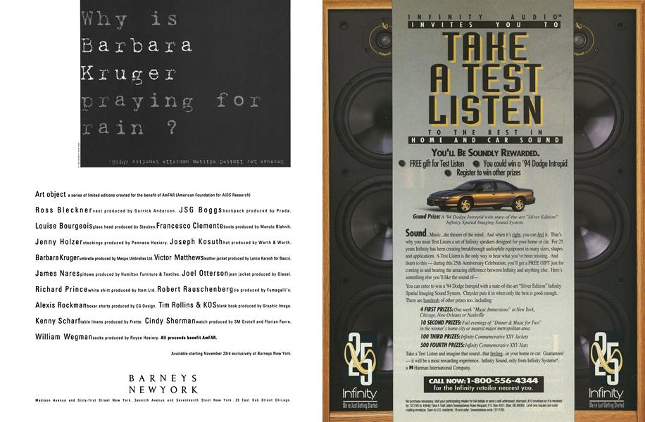 Harman International Company | Esquire | DECEMBER 1993