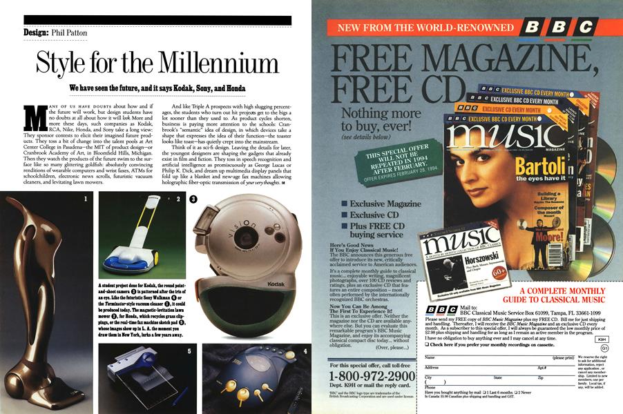 Style for the Millennium | Esquire | JANUARY 1994