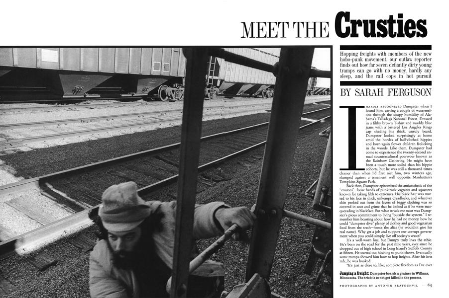 MEET THE Crusties | Esquire | JANUARY 1994