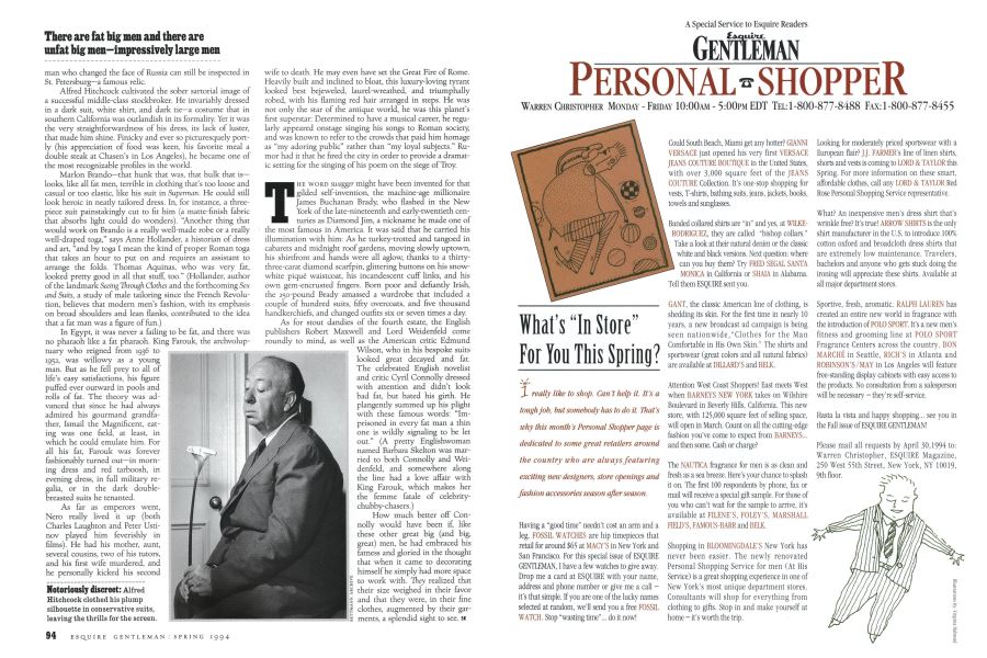 Advertisement: Esquire | Esquire | Spring 1994