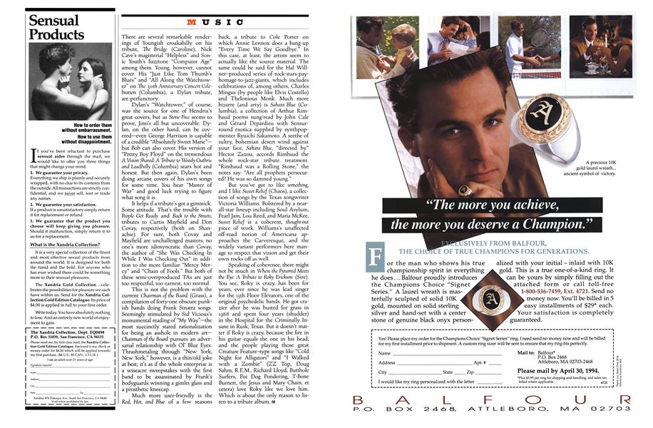 The Xandria Collection | Esquire | APRIL 1994