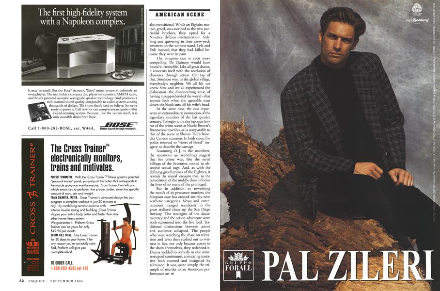 Cross Trainer | Esquire | SEPTEMBER 1994