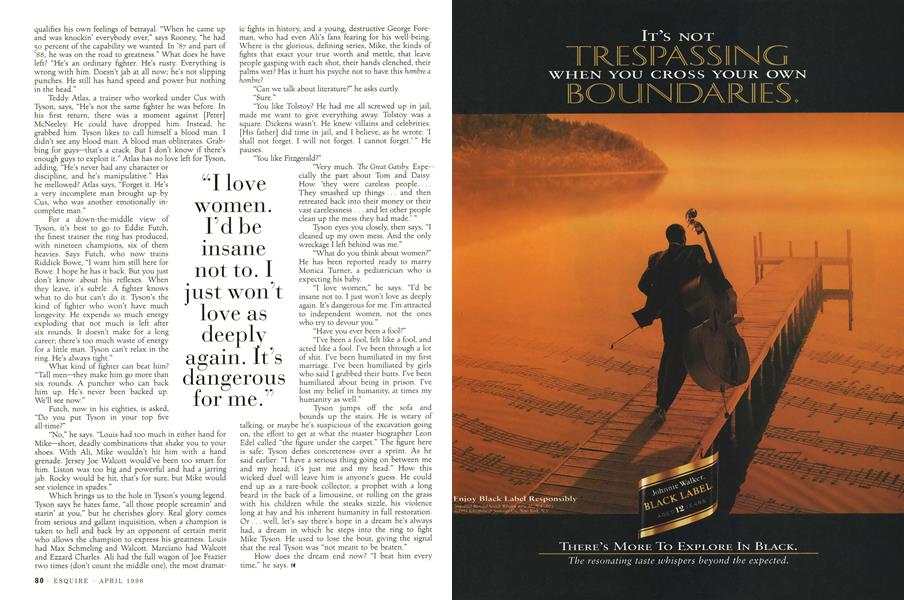 Johnnie Walker.: Black Label | Esquire | APRIL 1996