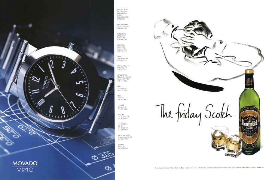 WILLIAM GRANT & SONS INC.: GLENFIDDICH | Esquire | NOVEMBER 1996