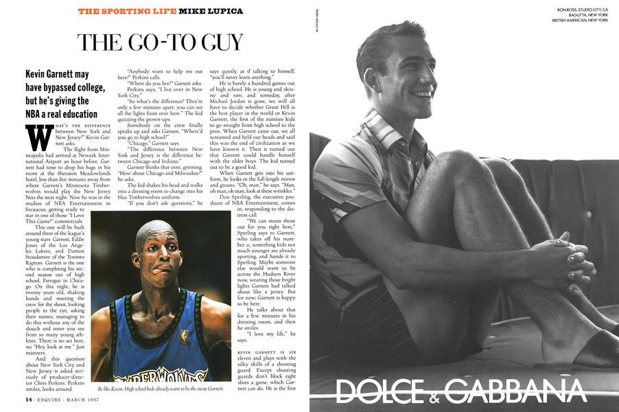 The Go-to Guy | Esquire | MARCH 1997