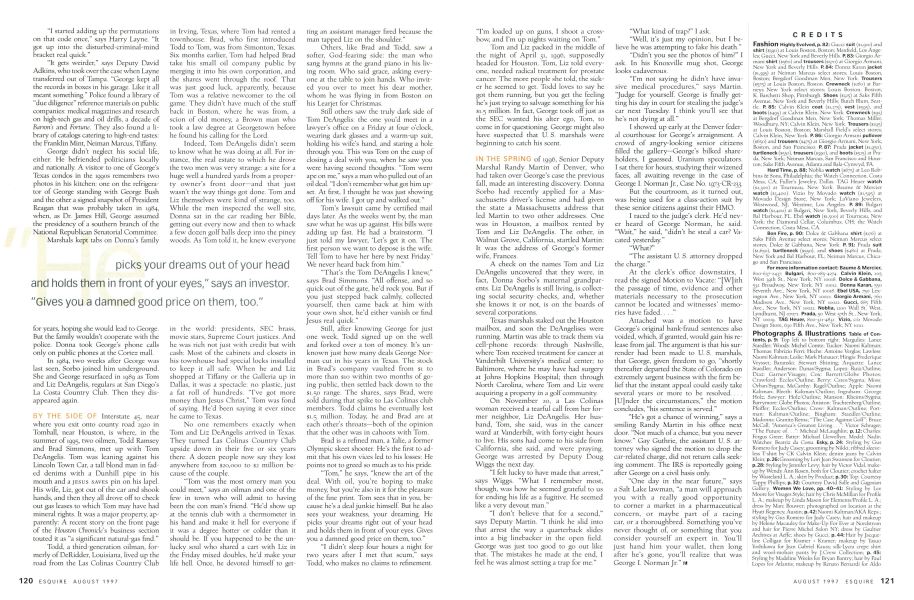 Credits | Esquire | AUGUST 1997