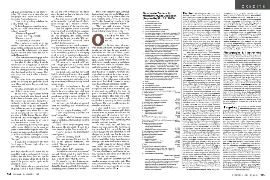 Credits | Esquire | DECEMBER 1997