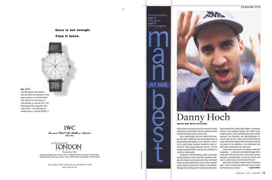 Danny Hoch | Esquire | JANUARY 1999