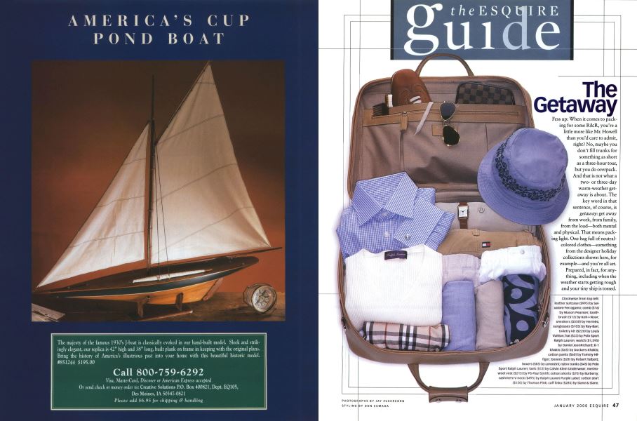 Creative Solutions | Esquire | JANUARY 2000