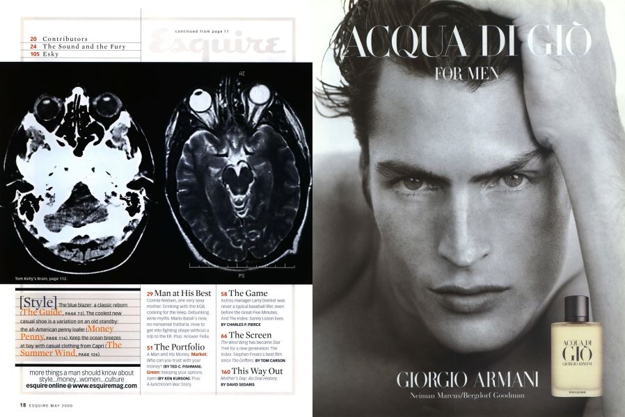Giorgio Armani: Acqua Di Gio | Esquire | MAY 2000