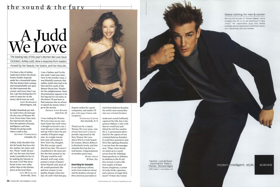 Slates | Esquire | DECEMBER 2000