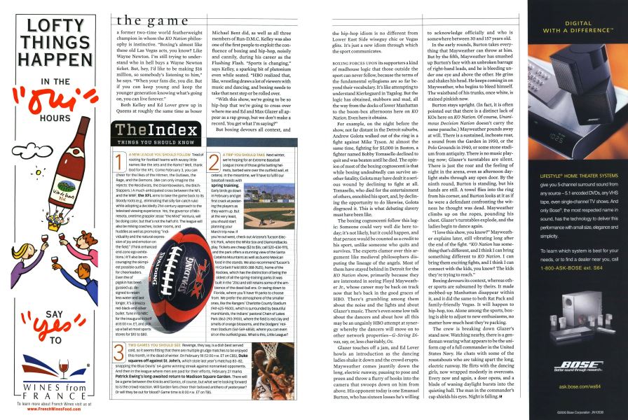 French Wines | Esquire | FEBRUARY 2001