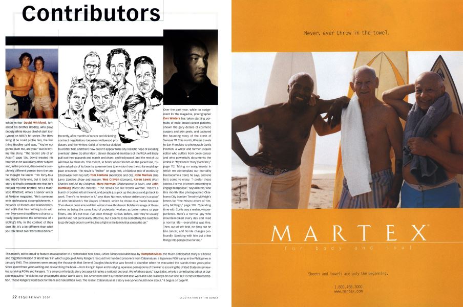 Martex | Esquire | MAY 2001