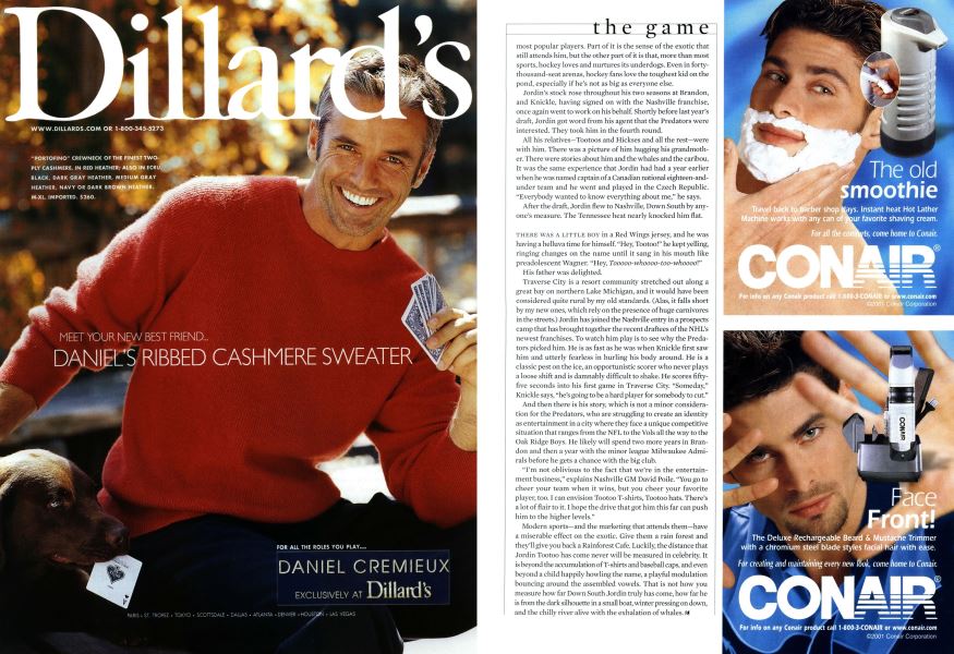 Conair Corporation: Face Front! | Esquire | DECEMBER 2001