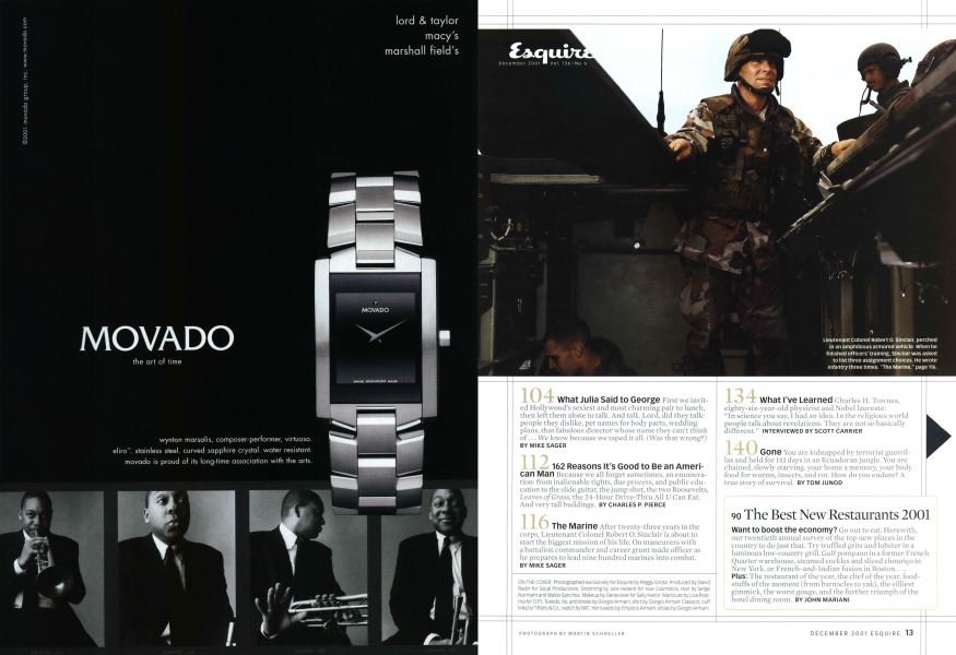 Esquire | Esquire | DECEMBER 2001