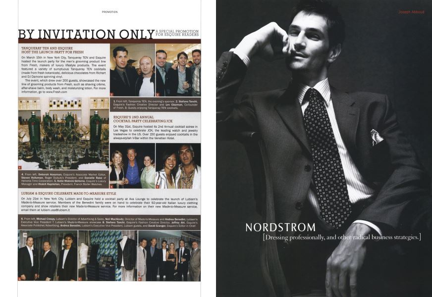 Nordstrom | Esquire | October 2003