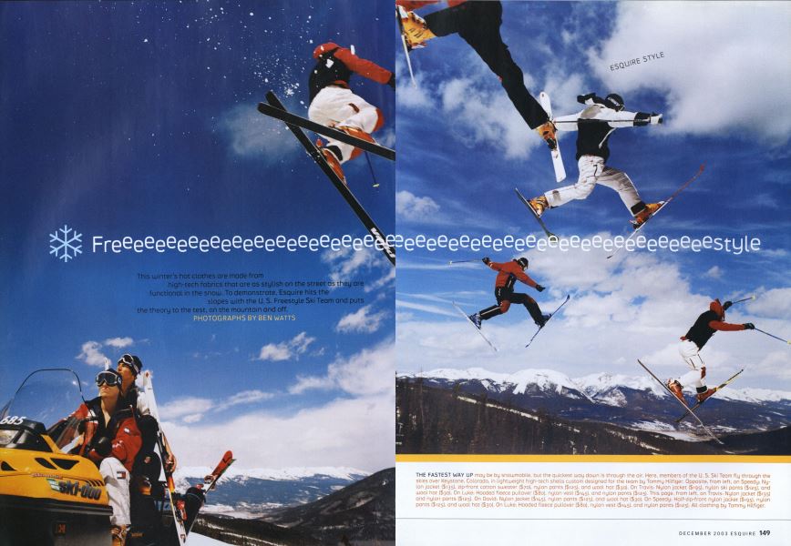 Freestyle | Esquire | December 2003