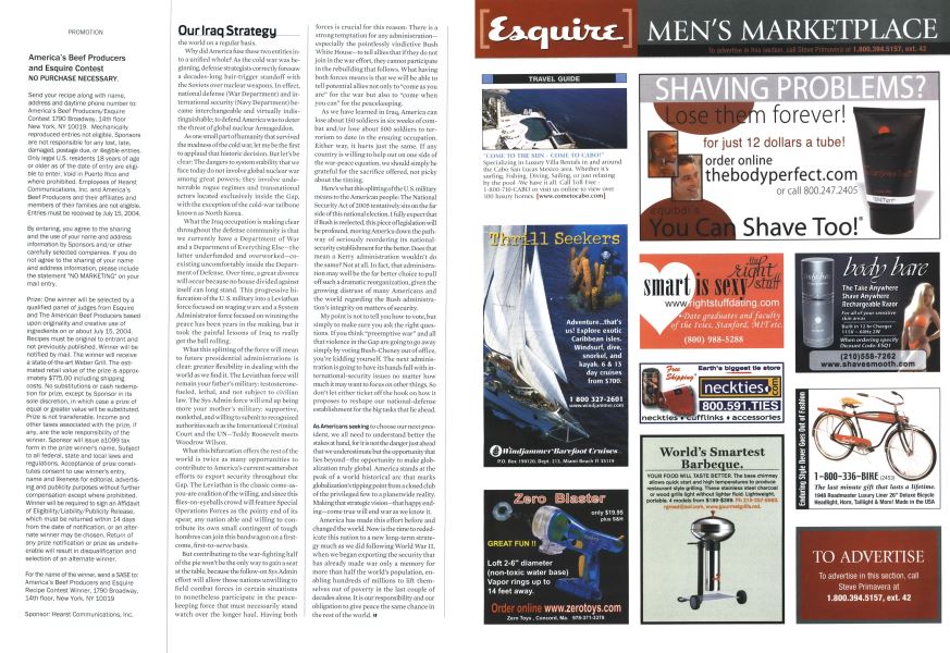 Advertisement | Esquire | June 2004