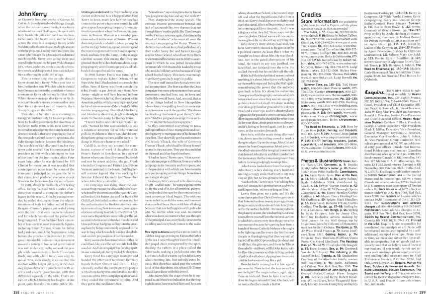 Credits | Esquire | June 2004