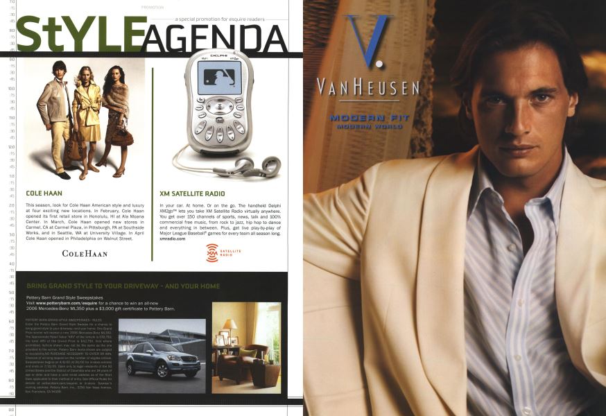 Cole Haan Style Agenda | Esquire | June 2005