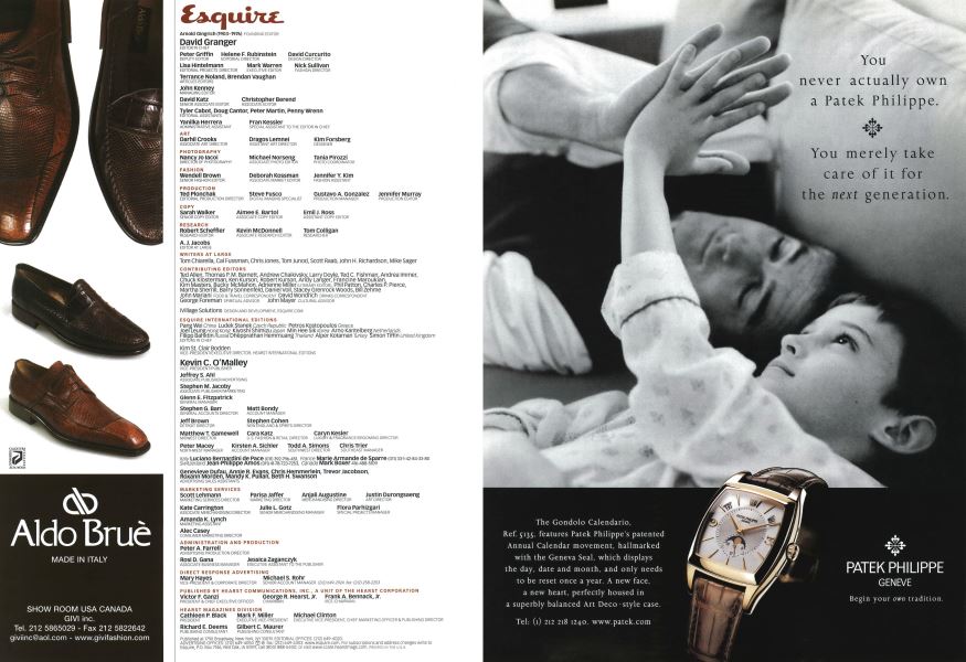 PATEK PHILIPPE GENEVE | Esquire | August 2005