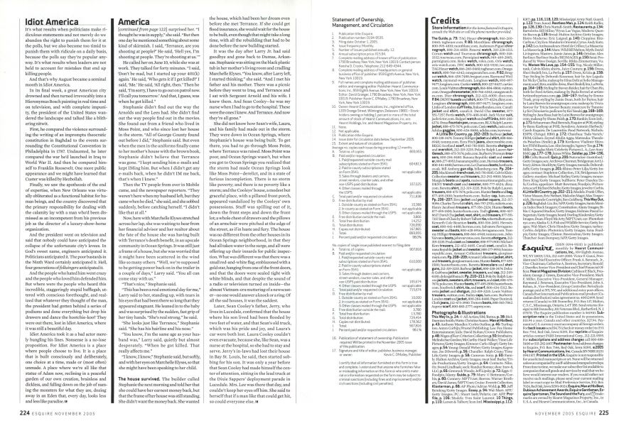 Advertisement | Esquire | NOVEMBER 2005