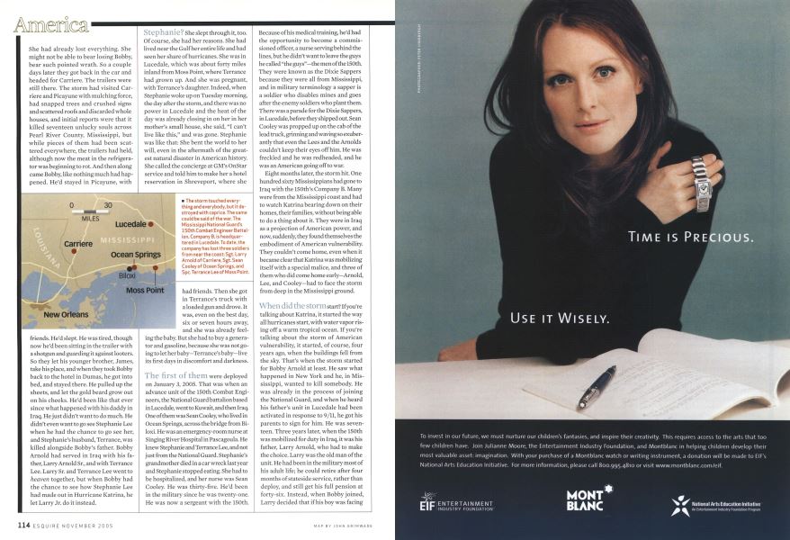 Advertisement | Esquire | NOVEMBER 2005