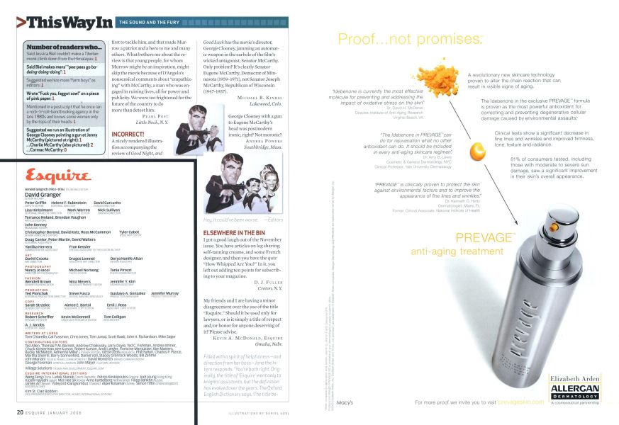 Esquire | Esquire | JANUARY 2006