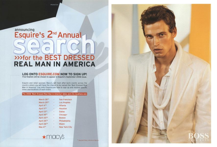 Boss | Esquire | MARCH 2006