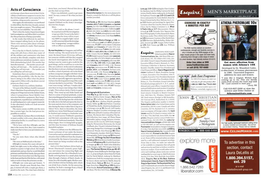 Credits | Esquire | AUGUST 2006