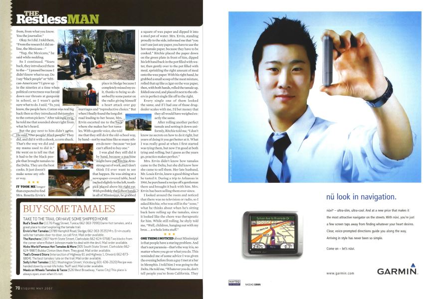Garmin | Esquire | MAY 2007