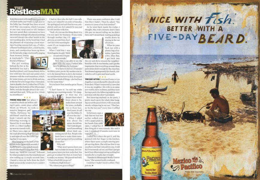 Advertisement: Pacifico | Esquire | MAY 2007