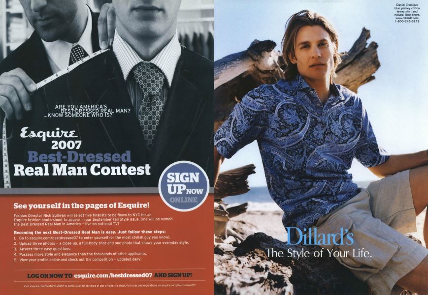 Advertisement: Esquire | Esquire | JUNE 2007